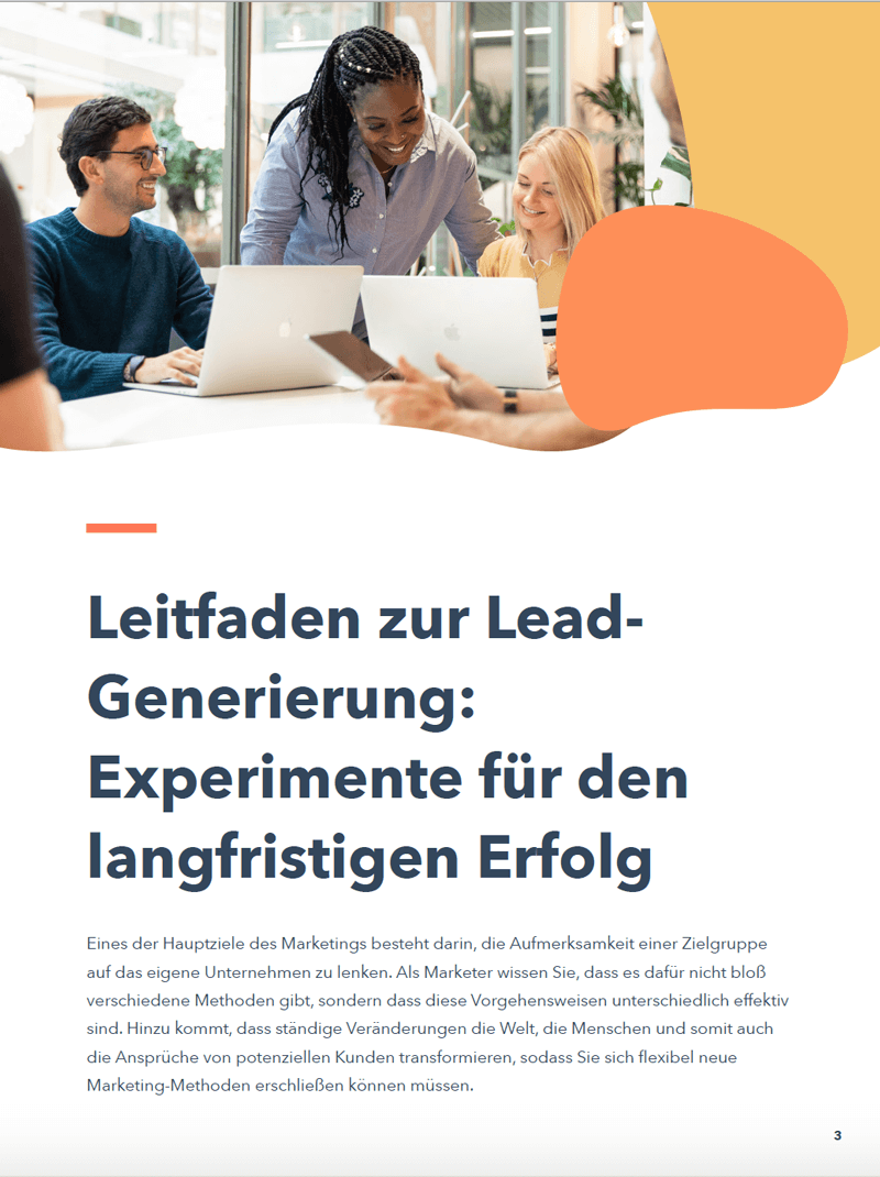 Leitfaden zur Lead-Generierung